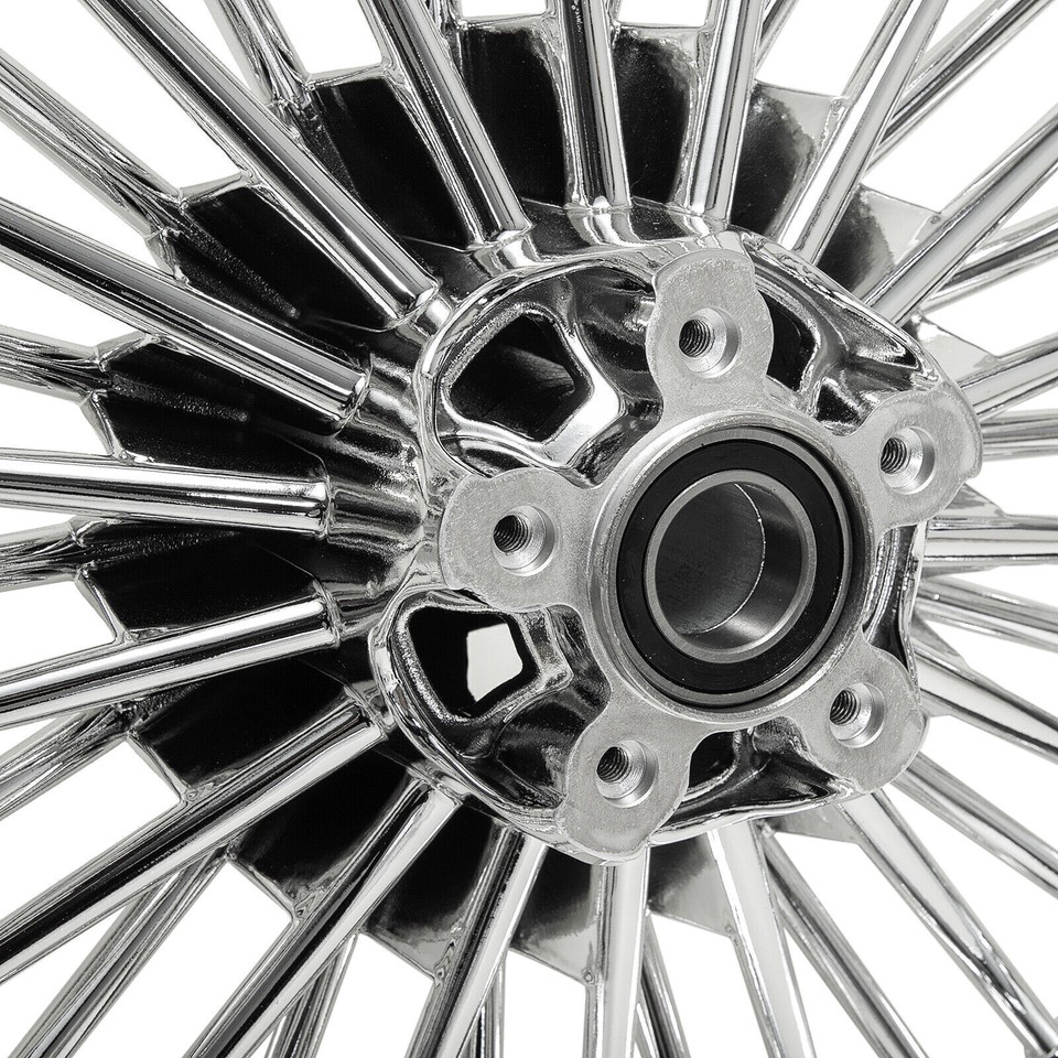 18X3.5 16X3.5 Fat Spoke Wheels Rims for Harley Softail Heritage Classic ...