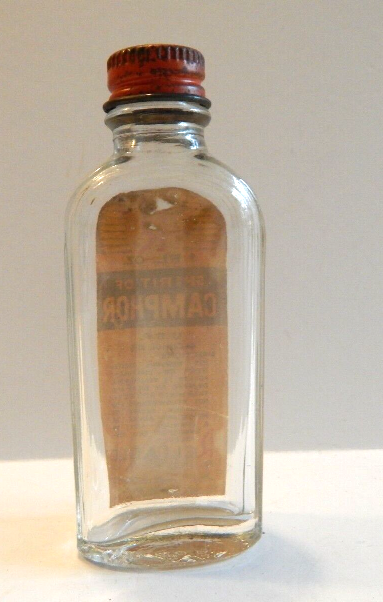 Reliable Brand Spirit of Camphor Bottle Packed by McCormick & Co 1 fl ...