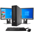 HP Desktop Computer PC i5, up to 16GB RAM, 4TB SSD, 24" LCDs, Windows ...