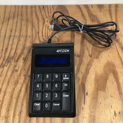 IDTECH Secure Key Card Reader M130 w/ Magstripe Reader IDSK-534833BL ...