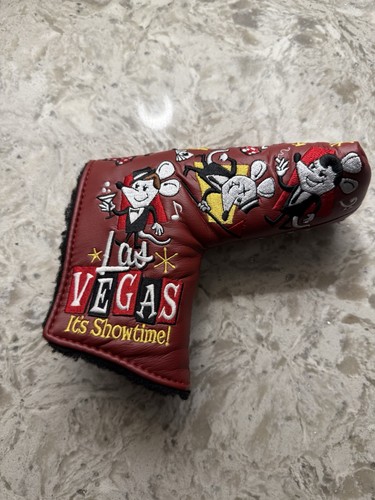 Scotty Cameron LAS VEGAS It's Showtime 2024 Rat Pack Putter Headcover ...