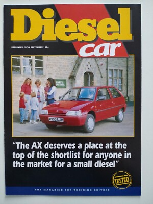 Diesel Car Citroen AX Debut 1.5D 1.5 5 Door Article Review Test ...