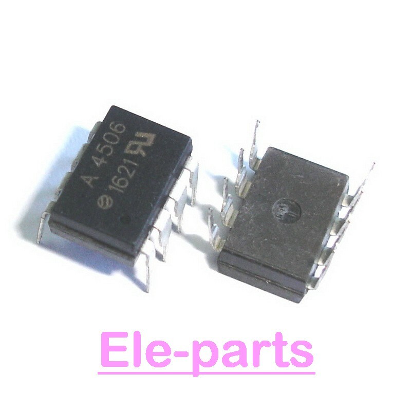 10 PCS HCPL-4506 DIP-8 HCPL4506 A4506 Gate Drive Interface Optocouplers ...