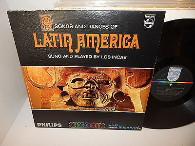 LOS INCAS Songs and Dances of Latin America 1967 PHM-200-237 Mono Clean ...