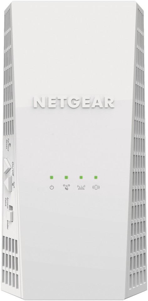 NETGEAR - EX6400 AC1900 WiFi Mesh Wall Plug Range Extender and Signal ...