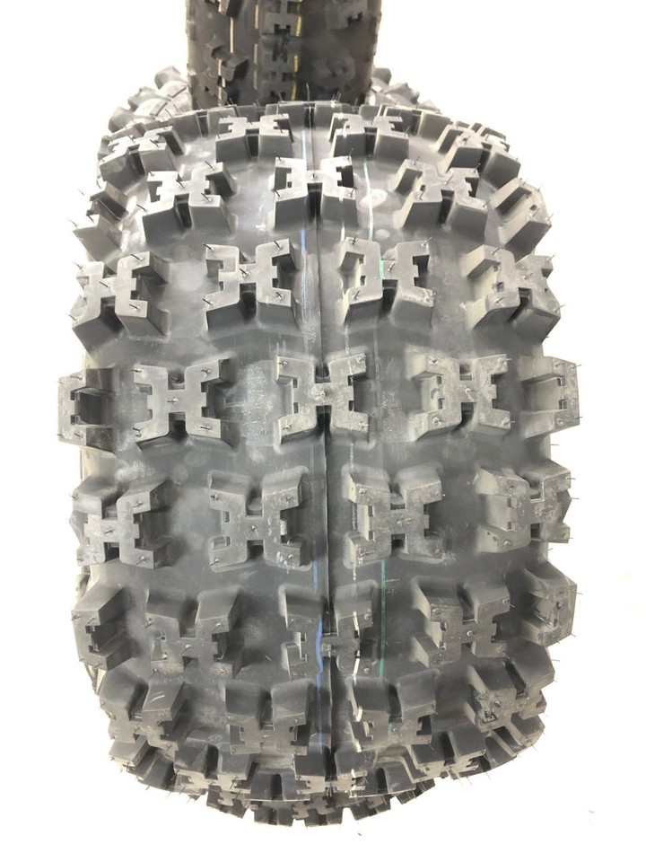 DWT G3 Beadlock Rims Maxxis Razr 2 Tires Front/Rear Honda TRX 250R 450R ...