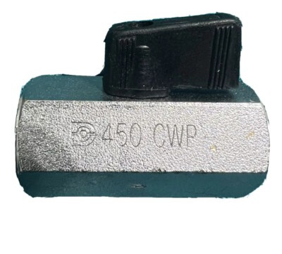 DynaQuip 3/4” 450-CWP In LineMini Ball Valve Stainless Steel New | eBay