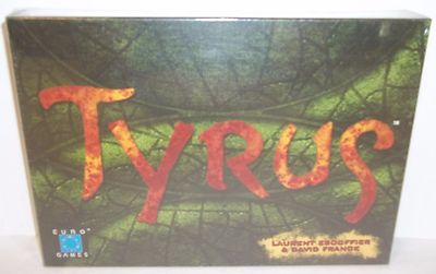 Tyrus board game, Euro Games, Strategy for 2 players age 12+, Escoffier ...
