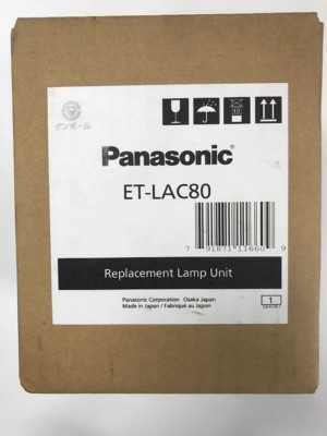 Genuine PANASONIC PT-U1S66, PT-U1X66, PT-U1X86 Projector Lamp ET-LAC80 ...