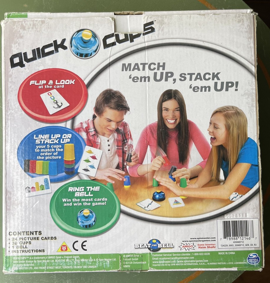 QUICK CUPS Family Stacking Game, Complete (EXCEPT FOR INSTRUCTIONS) | eBay