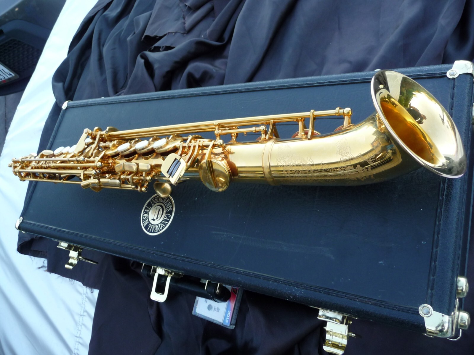Cannonball GOLD plated Arc / Tip Bell Soprano Saxophone | eBay