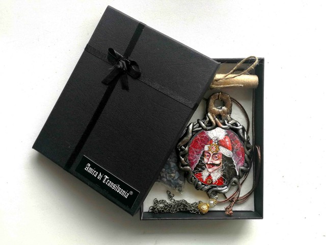 Dracula vampire talisman amulet pendant charm jewel jewelry necklace ...