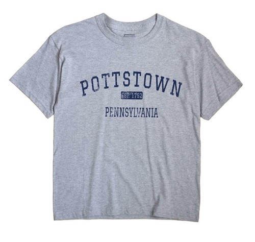 Pottstown Pennsylvania PA T-Shirt EST | eBay