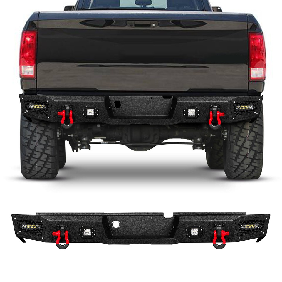 Front Rear Bumper Kit For 2003-2005 Dodge Ram 2500/3500 W/Winch Plate ...