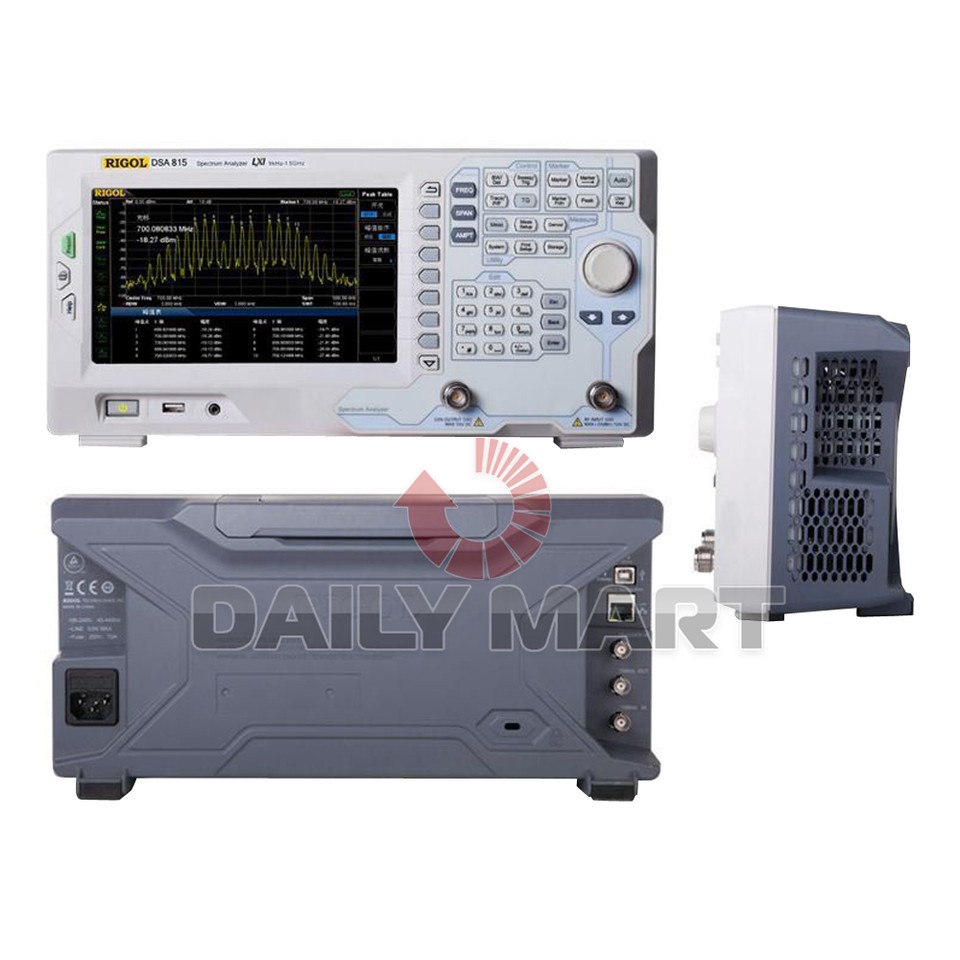 RIGOL DSA815 SPECTRUM ANALYZER ALL-DIGITAL 9 KHZ - 1.5 GHZ NEW | eBay