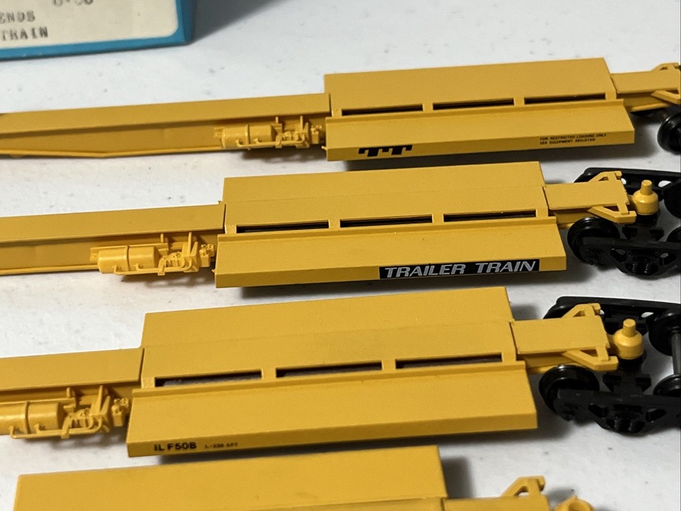 Athearn 5556/5566 - Impack Piggyback Cars (2 Sets) - Trailer Train TTX ...