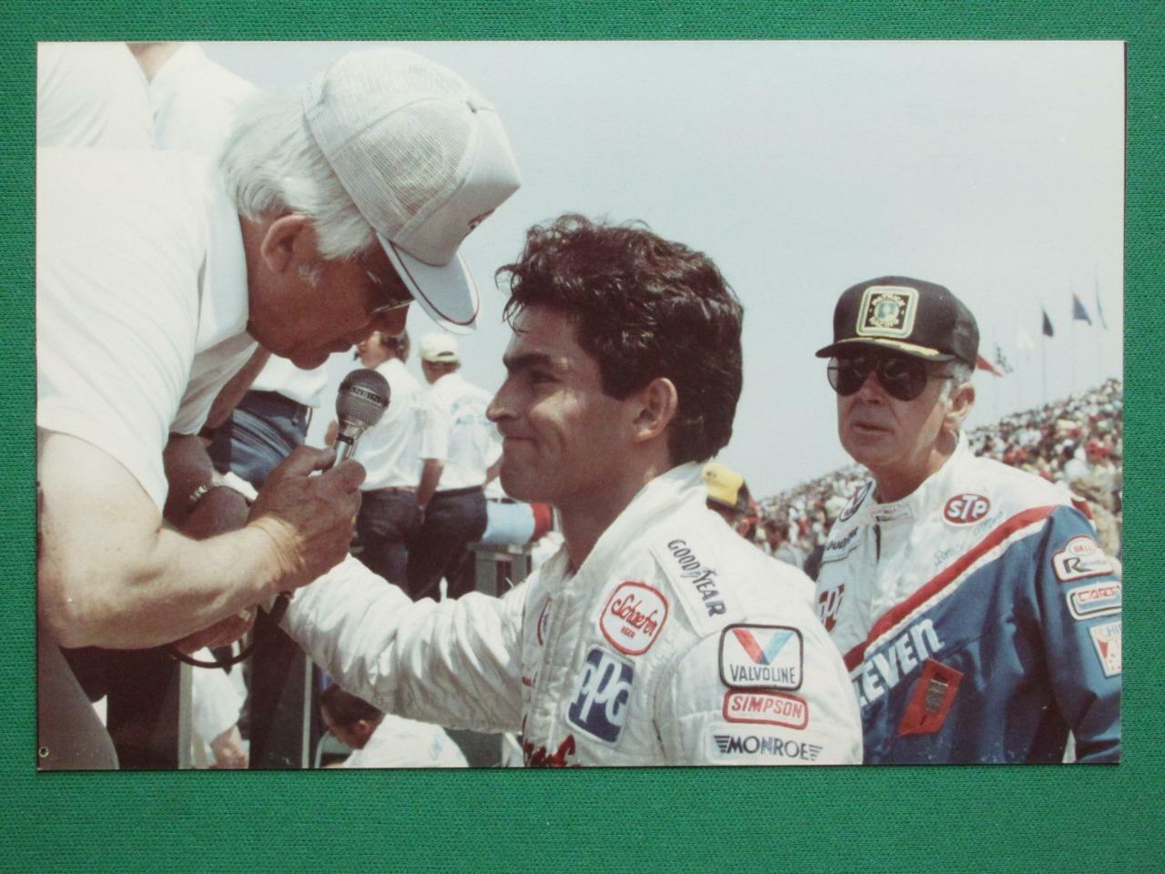 1984 INDIANAPOLIS 500 JOSELE GARZA SCHAEFER RACING RACE VINTAGE MEXICAN ...