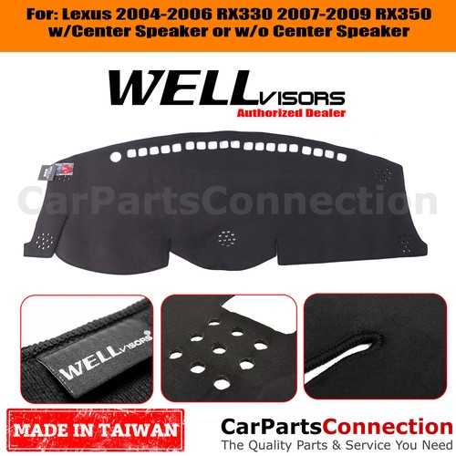 Wellvisors Dash Mat Dashboard Cover For Lexus 2004-2009 RX330 RX350 ...