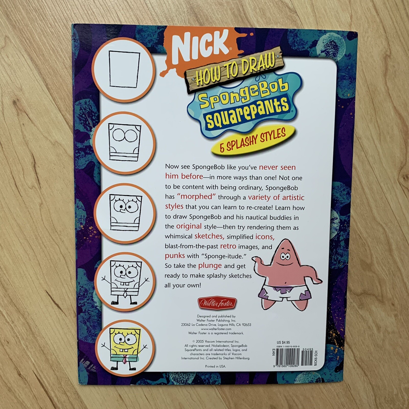 How To Draw Spongebob Squarepants Book