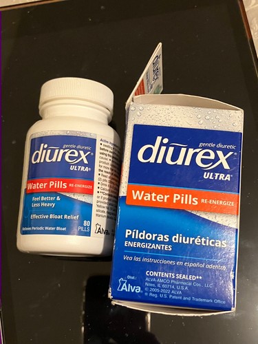 2x Diurex Ultra Water Weight Loss Formula Pills 80 Ct Water Pills Re ...