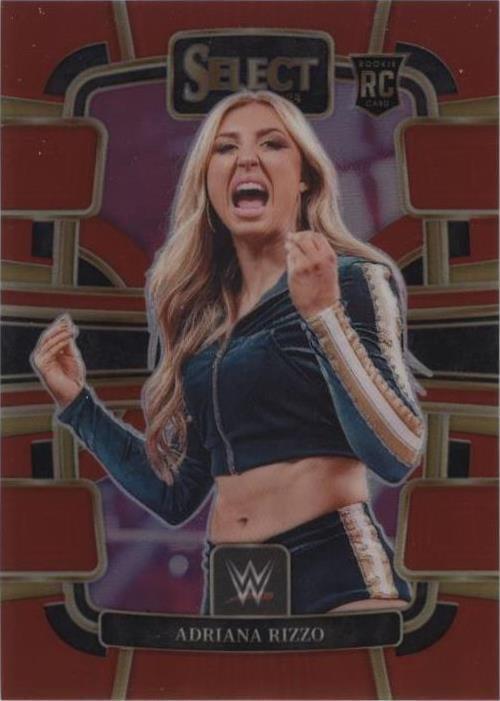 2024 Panini Select WWE - Concourse Adriana Rizzo #9 Red Prizm /175 (RC ...