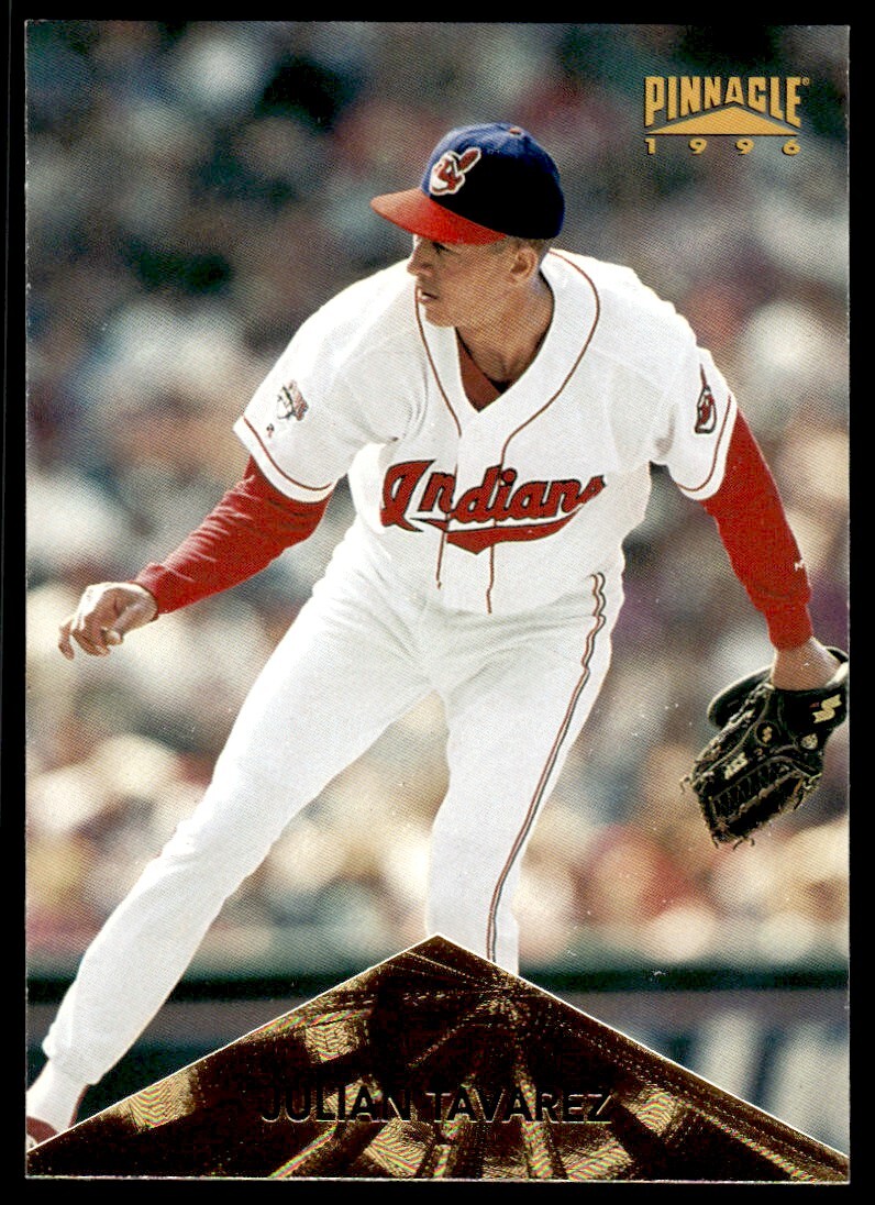 1996 Pinnacle Baseball Card Julian Tavarez Cleveland Indians #294 | eBay