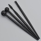 4X ceramic Polymer Clay Tools Carving Craft Shape Manual DIY Pill Stick ...