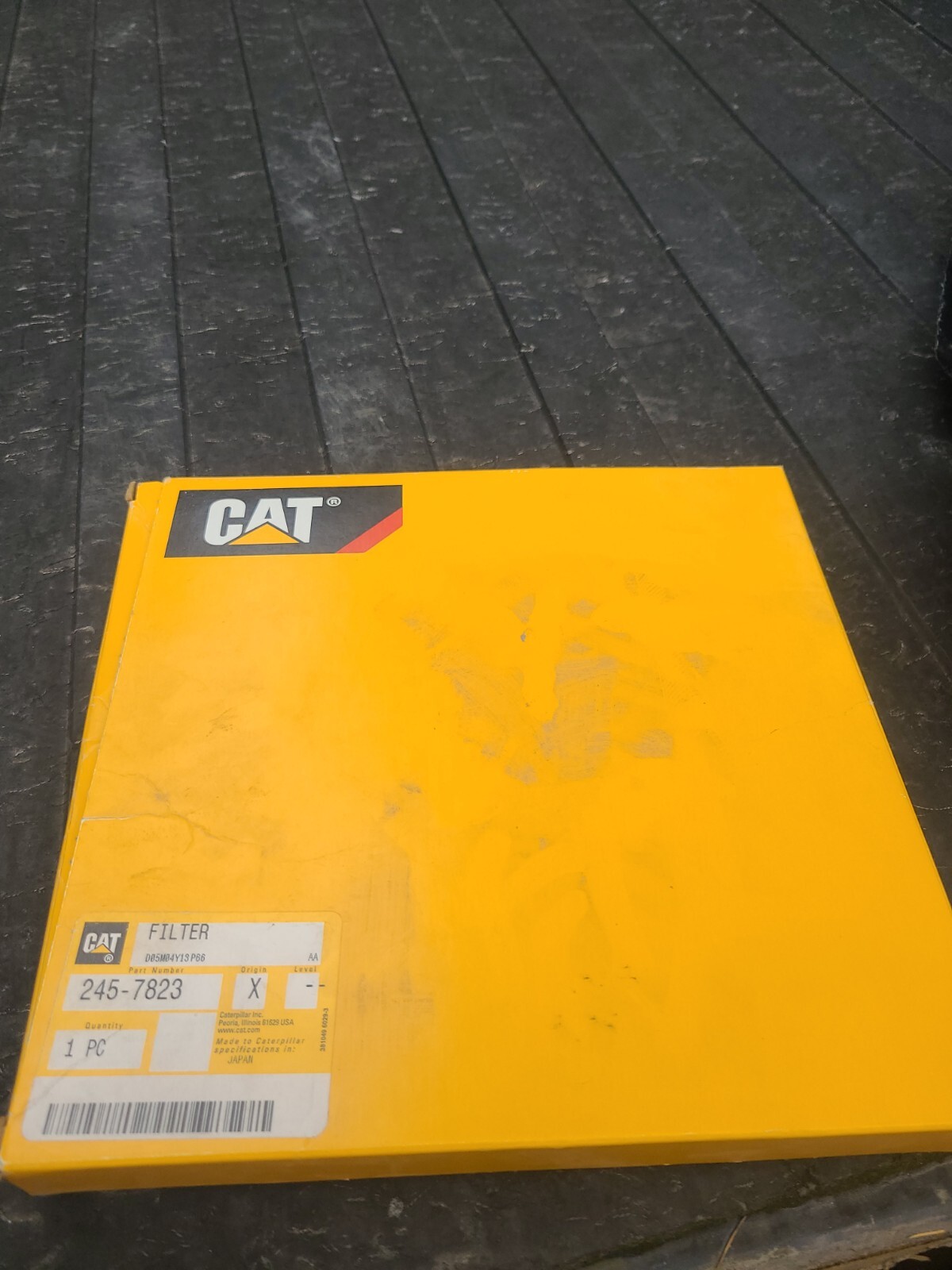 Original Caterpillar CAT 245-7823 New Cabin Air Filter #D79 OEM | eBay