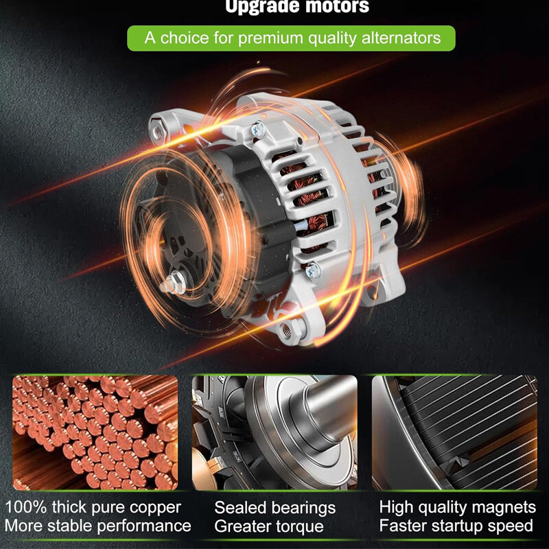 Alternators 37300-2G400 For Kia Sorento L4 2.4Liter 2010-2013 11491 ...