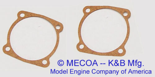 2 pcs HB .40 or .50 engine crankcase cover gaskets from MECOA #29-1001 ...