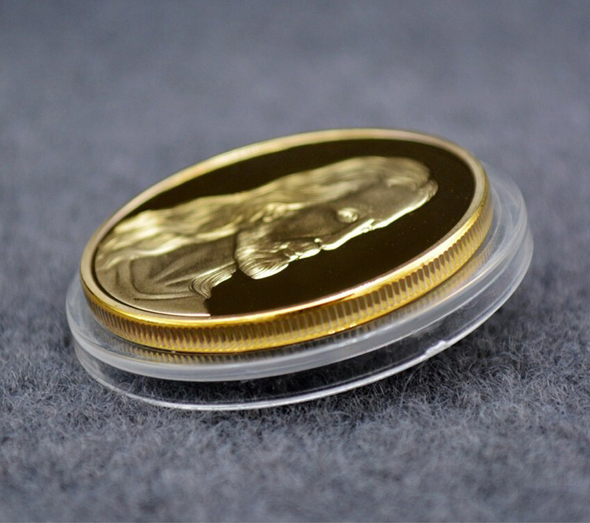 Religious Faith Gold Challange Coin Jesus Christ Last Supper Coin ...