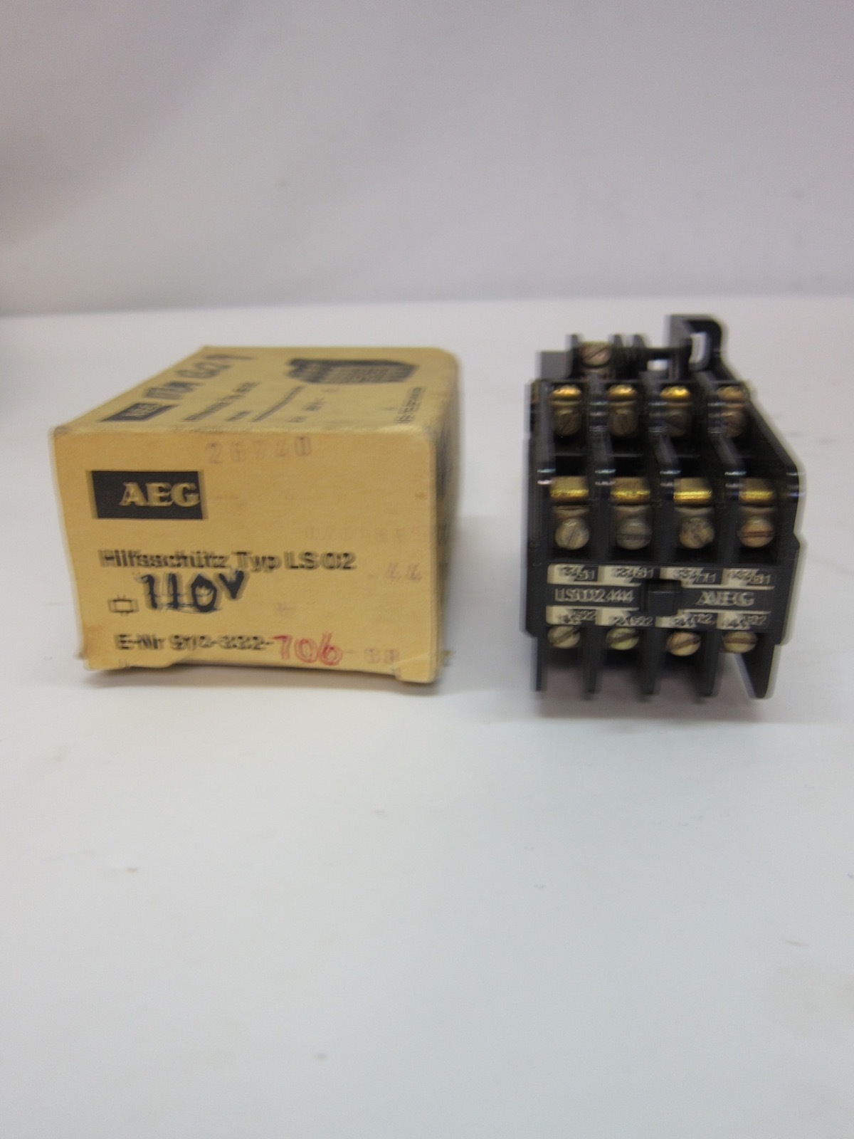 New in Box AEG LS02.44 Contactor 6A 500V | eBay