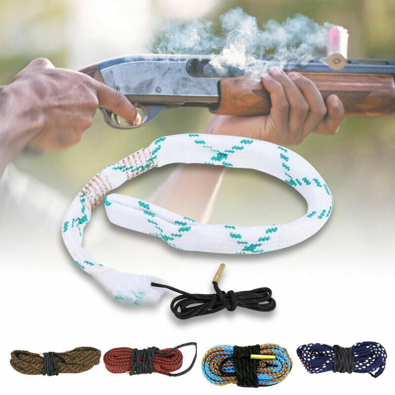 String Gun Bore Snake Rifle Cleaner Cleaning Calibre Borebrush Hunting ...