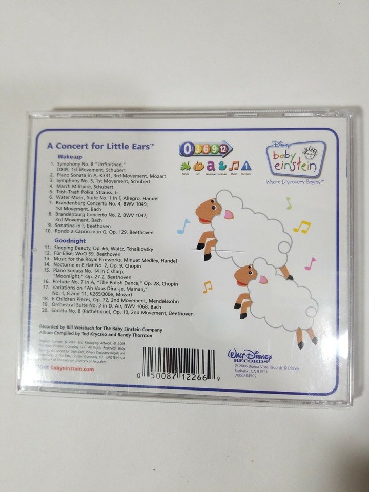 Baby Einstein: Wake-Up and Goodnight by Baby Einstein (CD, Aug-2008 ...