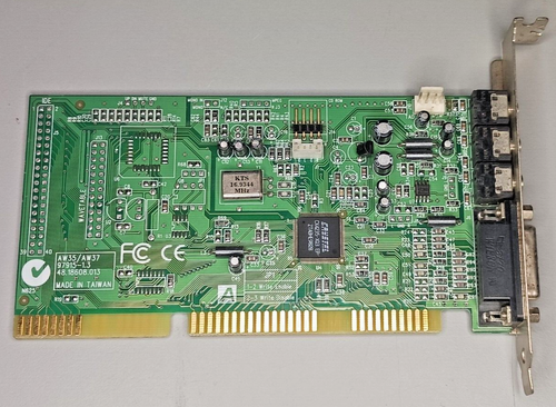 CRYSTAL SOUND AW35/AW37 97915-1.3 ISA Audio Sound Card RETRO DOS | eBay