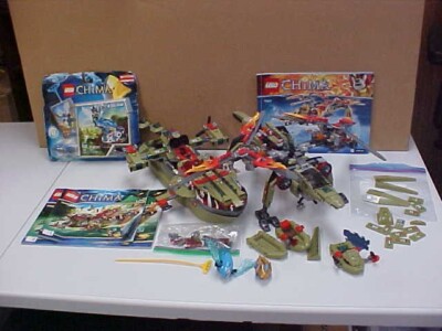 LEGO CHIMA SETS 70227 KING CROM RESCUE,70006 & 70105 NIP | eBay