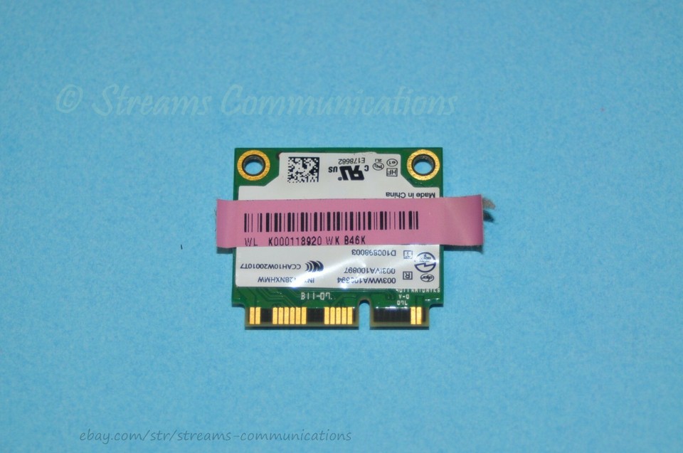 TOSHIBA Satellite P775 P775-S7160 P775-S7100 Laptop Wireless WiFi Card ...
