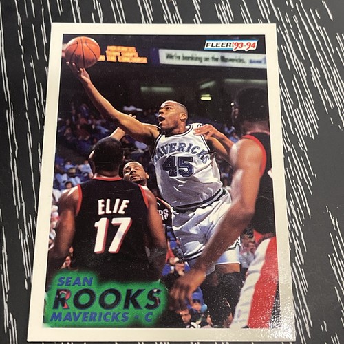 1993-94 Fleer Dallas Mavericks Basketball Card #47 Sean Rooks | eBay