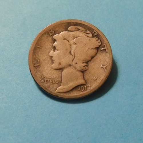 1917 S MERCURY DIME - SILVER - NICE COIN | eBay