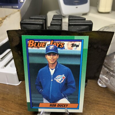 Rob Ducey - 1990 Topps #619 - Toronto Blue Jays Baseball Card | eBay