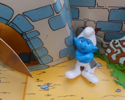 20733 Schtroumpf grognon smurf puffo pitufoschtroumpfette rarissime ...