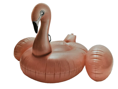 Giant Inflatable Flamingo Swimming Pool Lounger Float Raft Bed Beach ...