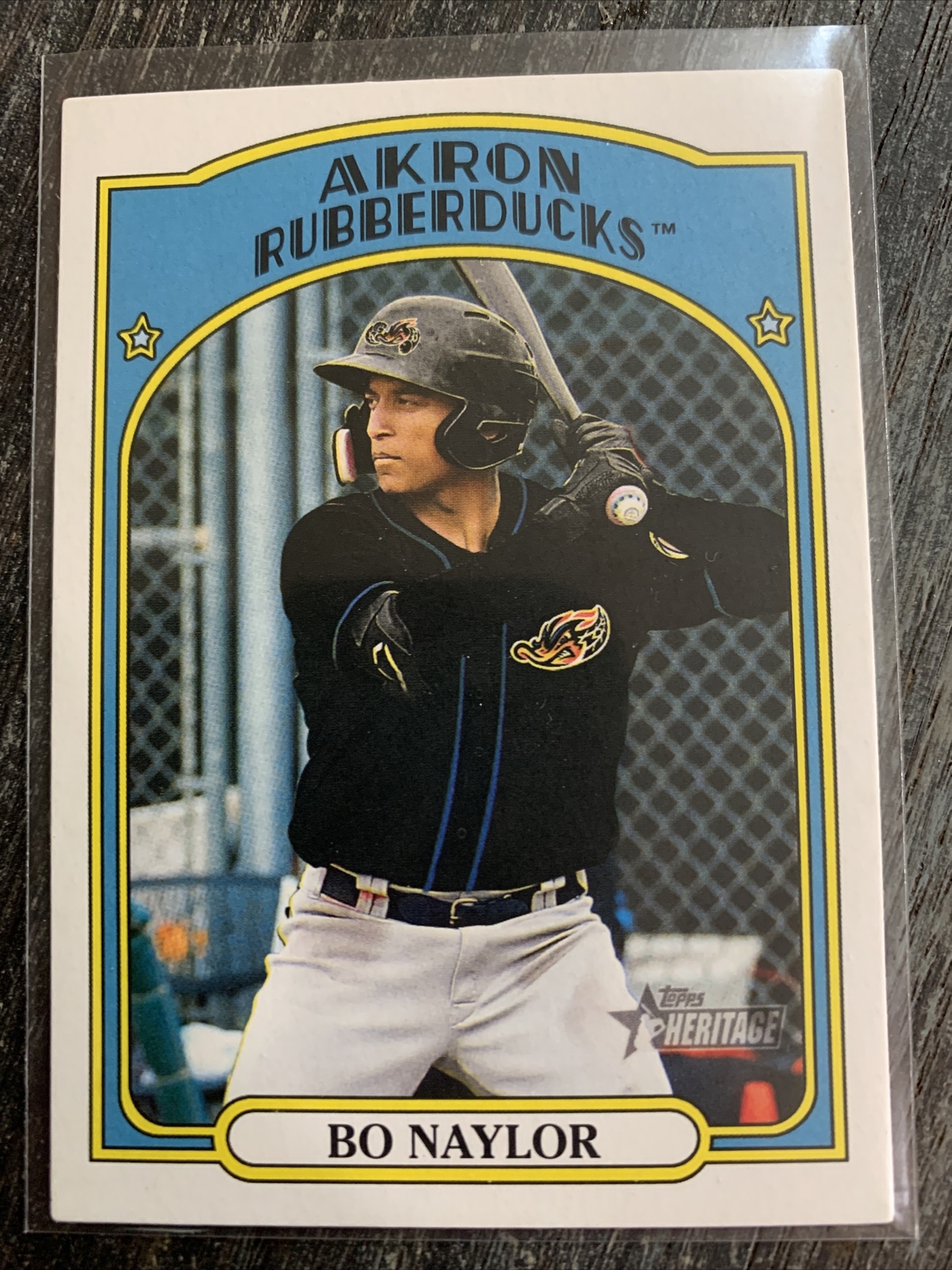 2021 Topps Heritage Minor League Edition - #69 Bo Naylor (RC) for sale ...