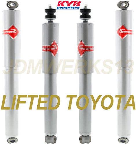 KYB 4 Heavy Duty SHOCKS for 2 - 3 inches Lifted TOYOTA PICKUP 4WD 1984 ...