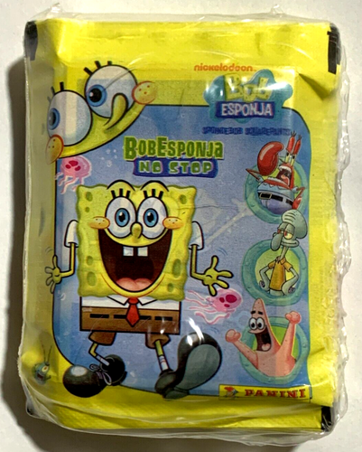 2010 BOX SPONGEBOB SQUAREPANTS Nickelodeon PANINI - (25 Sealed Packs ...