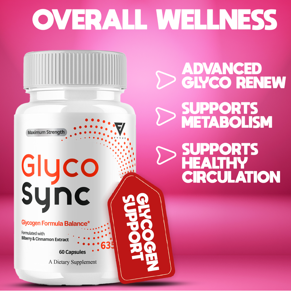 (3 Pack) Glyco Sync Glycogen Pills, GlycoSync Maximum Strength (180 ...