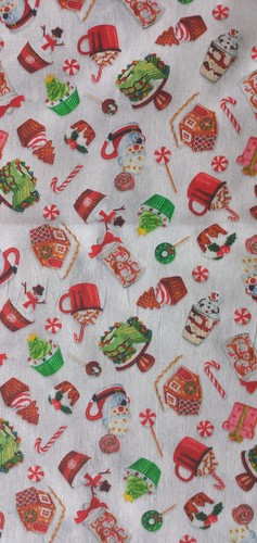 Coupon tissu noel petits motifs coton patchwork | eBay