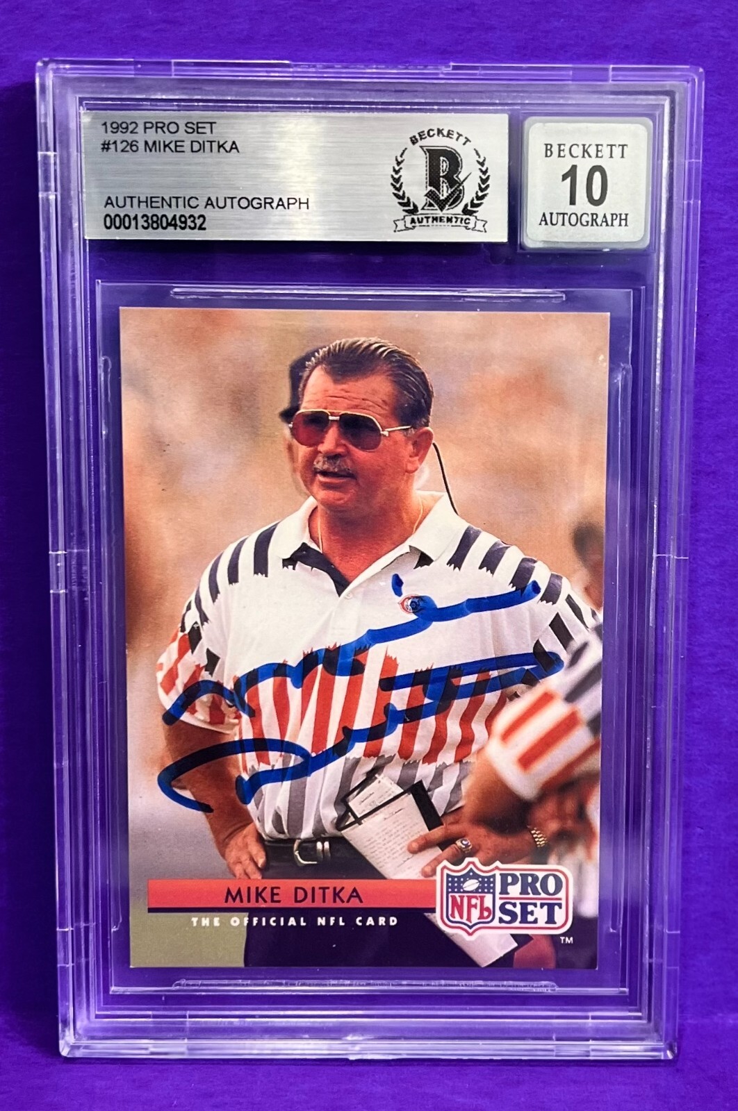 Mike Ditka Autographed Memorabilia | Signed Photo, Jersey, Collectibles ...