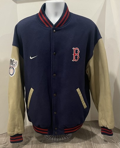 Nike Team MLB Boston Red Sox Varsity Coat Men XL, Body 75% Wool ...