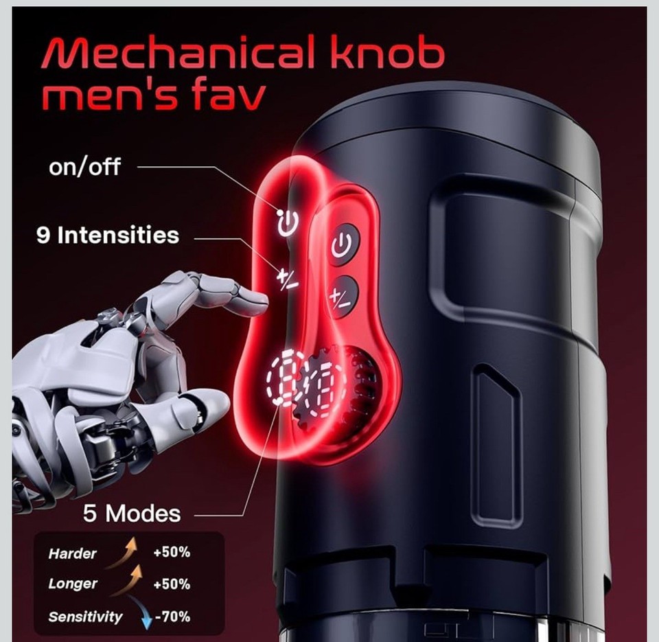 Sex Toys for Men with Phone Holder - VIIGOO Male masturbator Male Sex ...